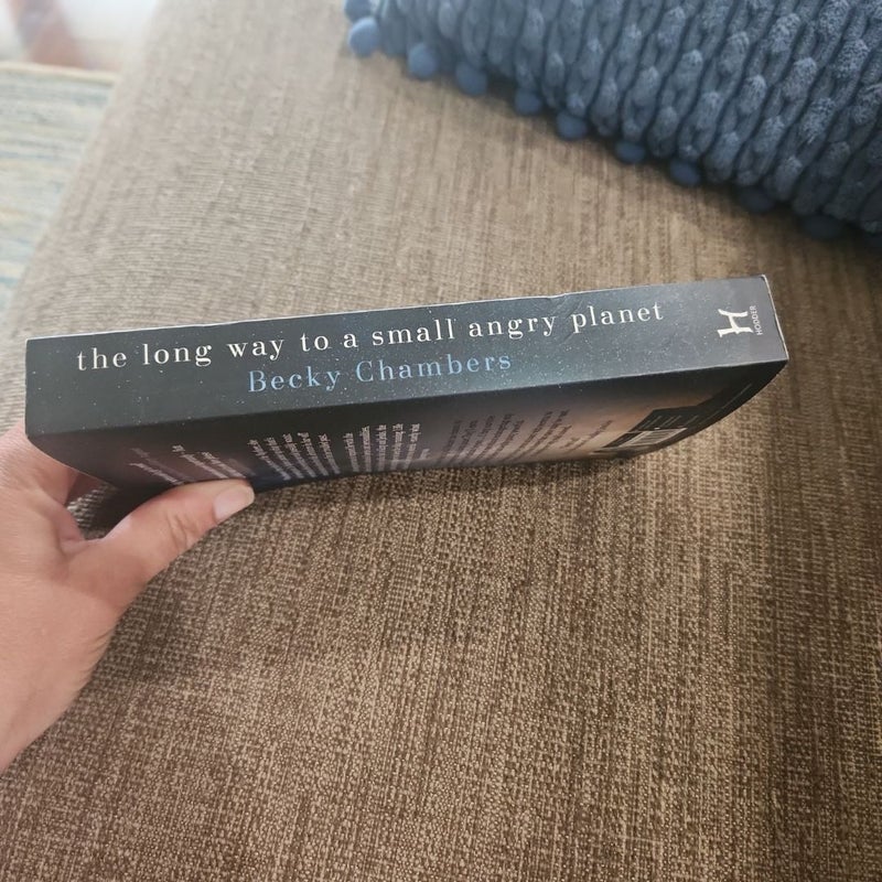 The Long Way to a Small, Angry Planet by Becky Chambers, Paperback ...