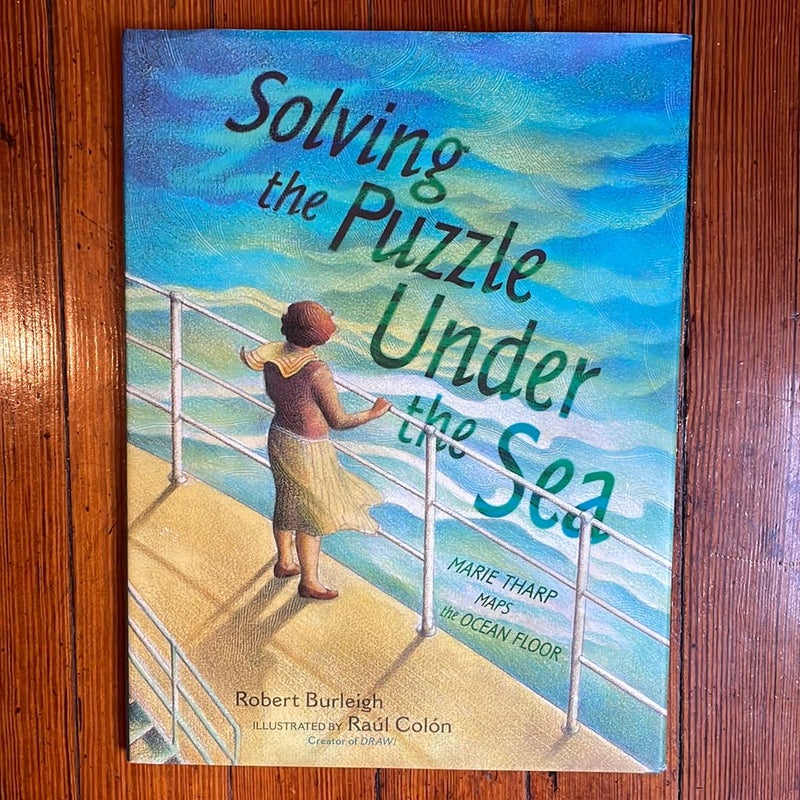 Solving the Puzzle under the Sea by Robert Burleigh, Hardcover | Pangobooks