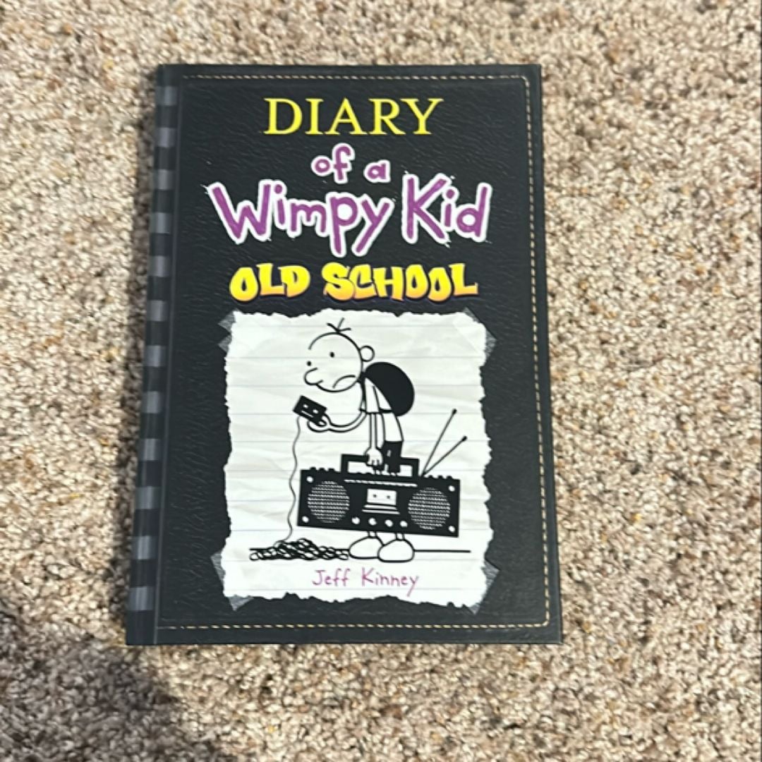 Diary of a Wimpy Kid #10: Old School by Jeff Kinney, Hardcover | Pangobooks