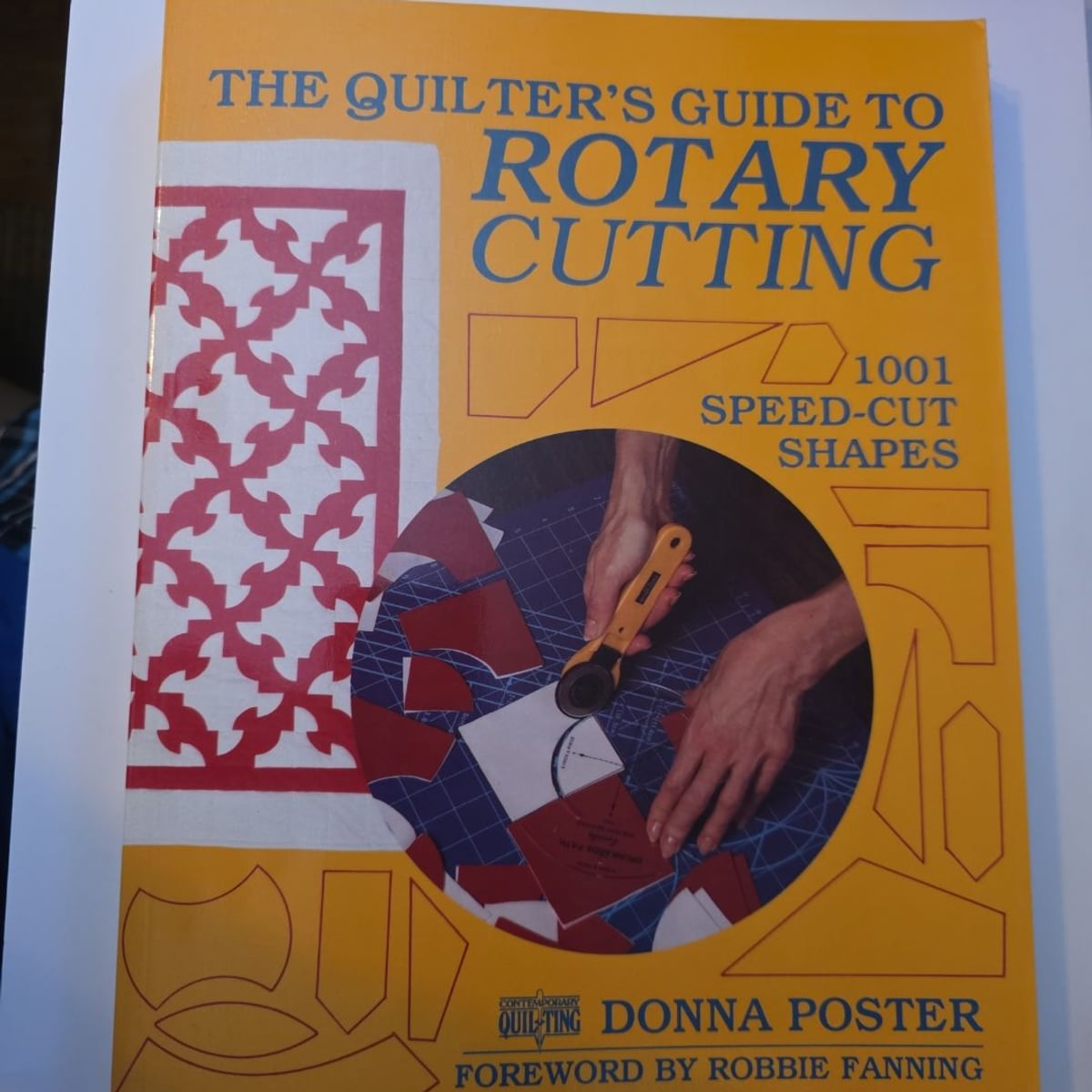 Quilter's Guide to Rotary Cutting by Donna Poster
