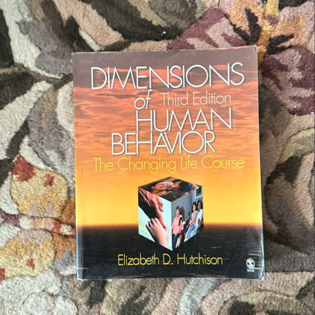 Dimensions of Human Behavior by Elizabeth D. Hutchison