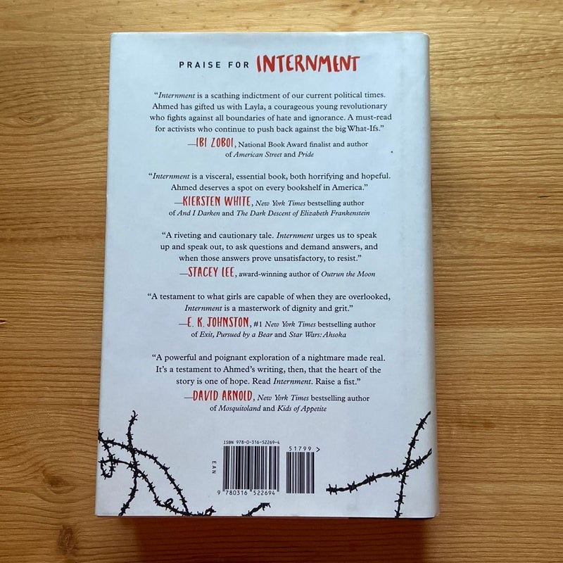 Internment by Samira Ahmed