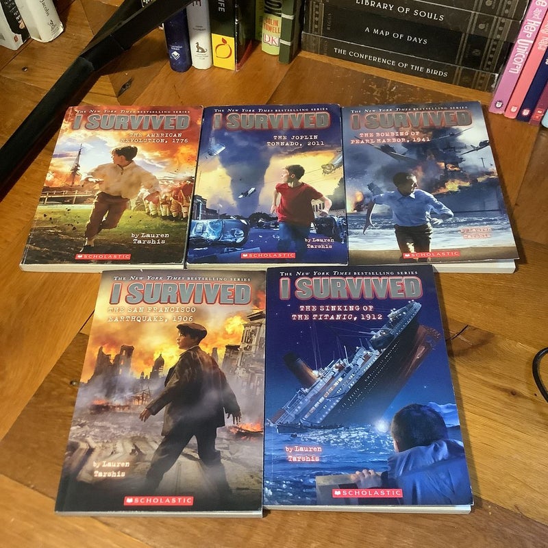 I Survived bundle of nine individual stories by Lauren Tarshis ...