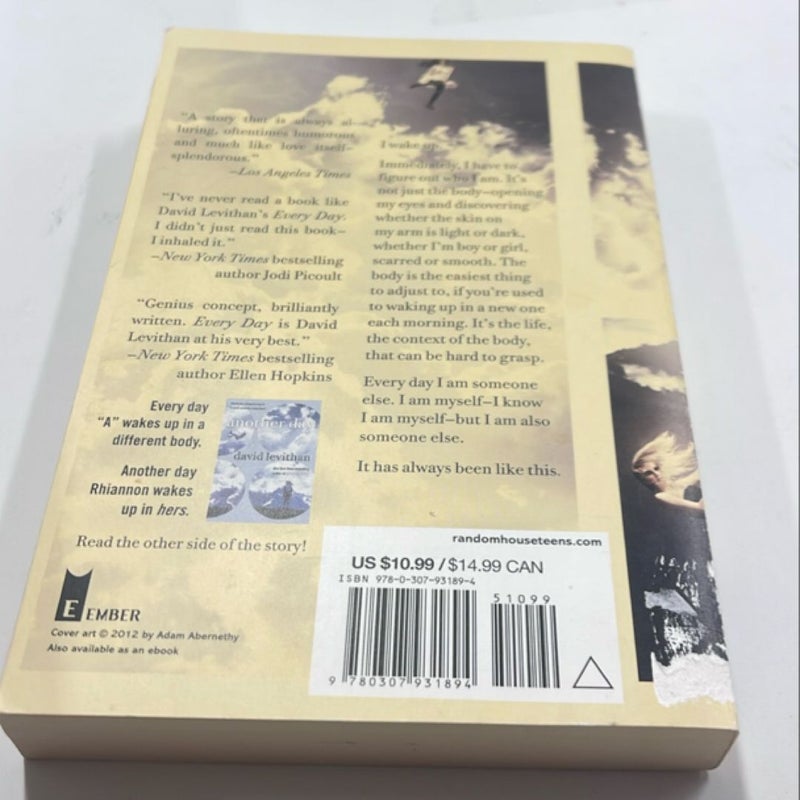 Every Day by David Levithan, Paperback | Pangobooks