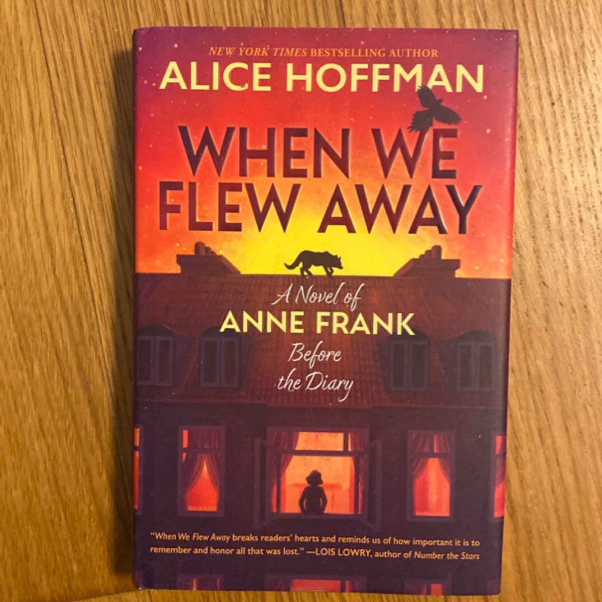 When We Flew Away: a Novel of Anne Frank Before the Diary by Alice Hoffman