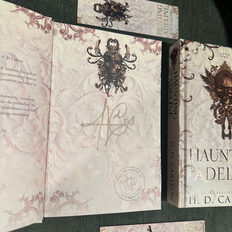 haunting adeline and hunting adeline cat and mouse duet signed special ...