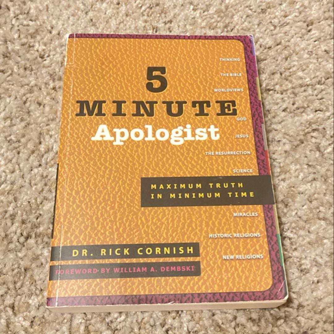 5 Minute Apologist by Rick Cornish