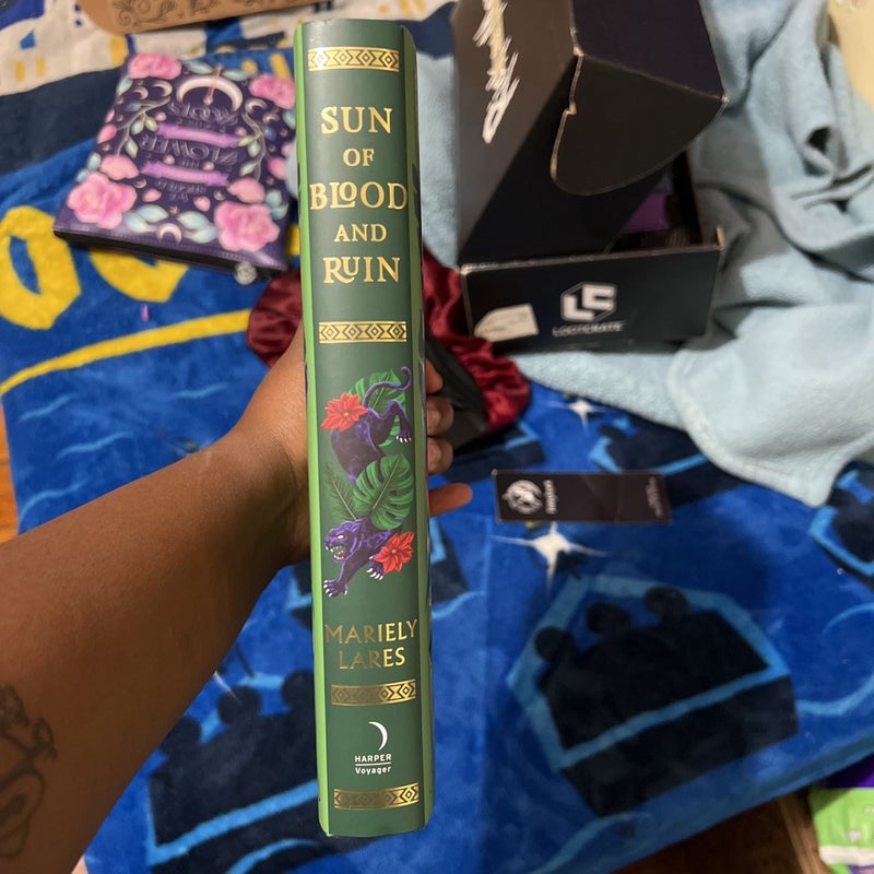 Fairyloot: Sun Of Blood And Ruin by Mariely Lares, Hardcover | Pangobooks