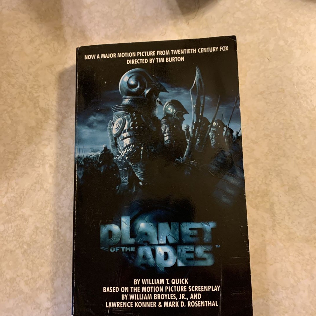Planet of the Apes Movie Novelization by William T. Quick, Paperback ...