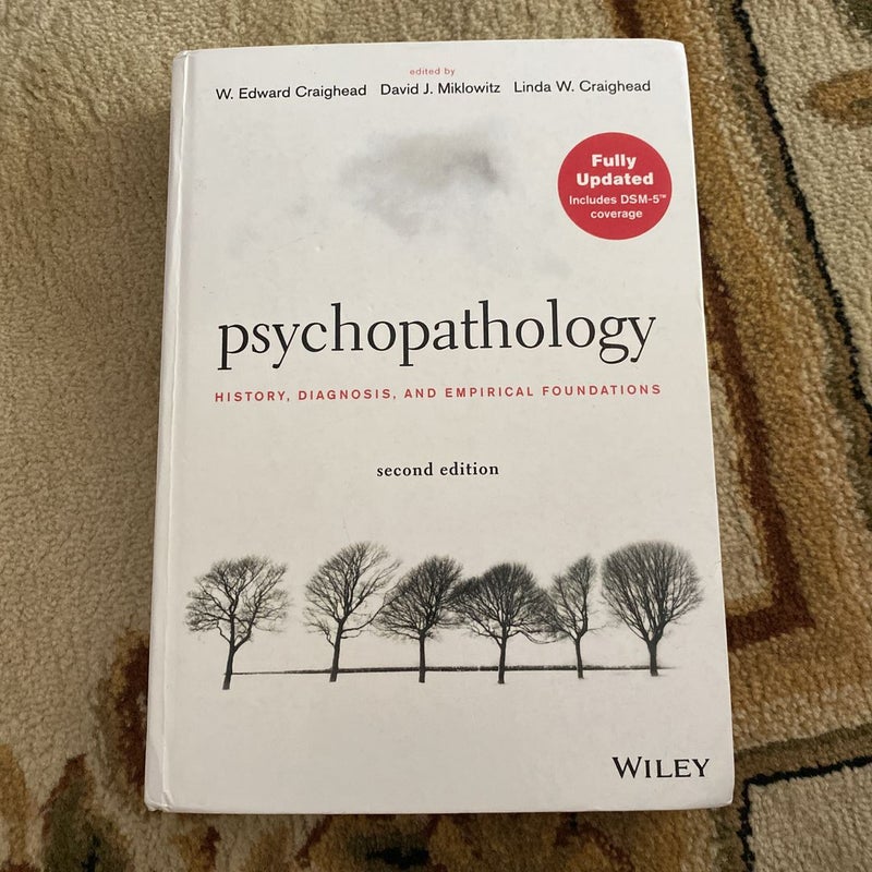 Psychopathology by W. Edward Craighead