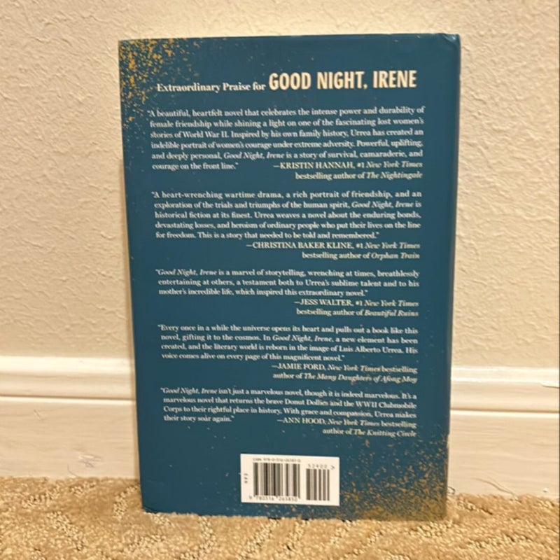 Good Night, Irene by Luis Alberto Urrea, Hardcover | Pangobooks