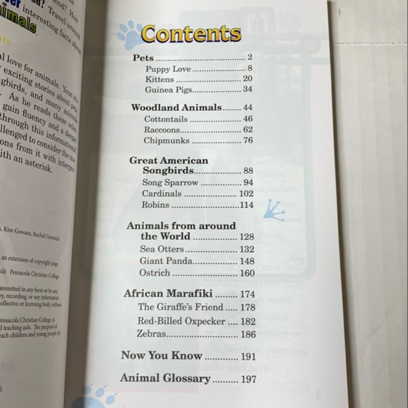 Abeka All Kinds of Animals Reader Grade 2 by Abeka, Paperback | Pangobooks