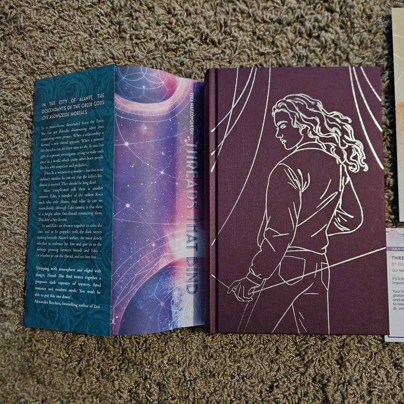 Threads That Bind - FairyLoot Edition by Kika Hatzopoulou, Hardcover ...