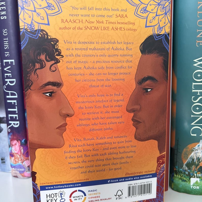 The Ivory Key by Akshaya Raman, Paperback | Pangobooks