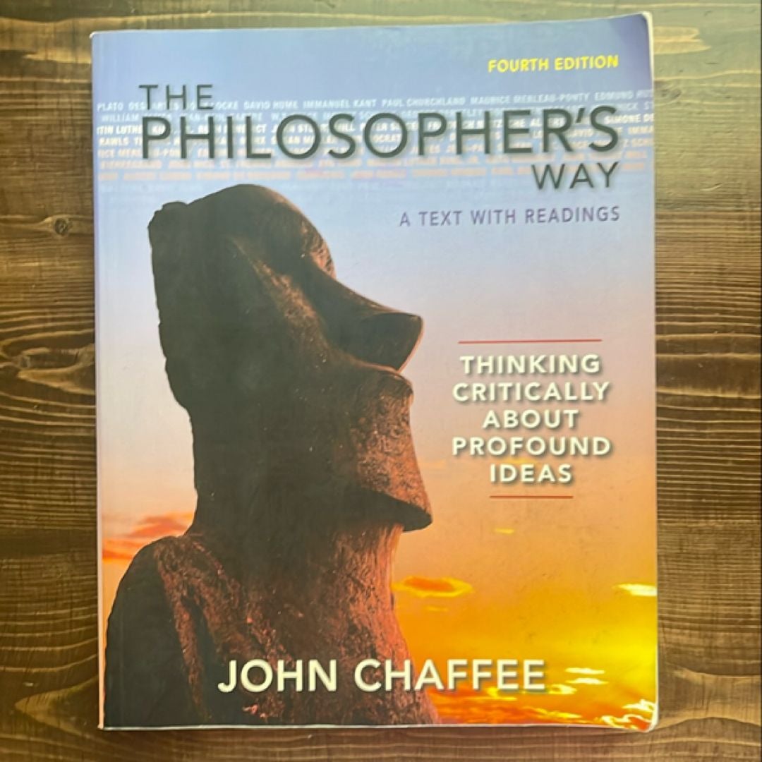 The Philosopher's Way by John Chaffee