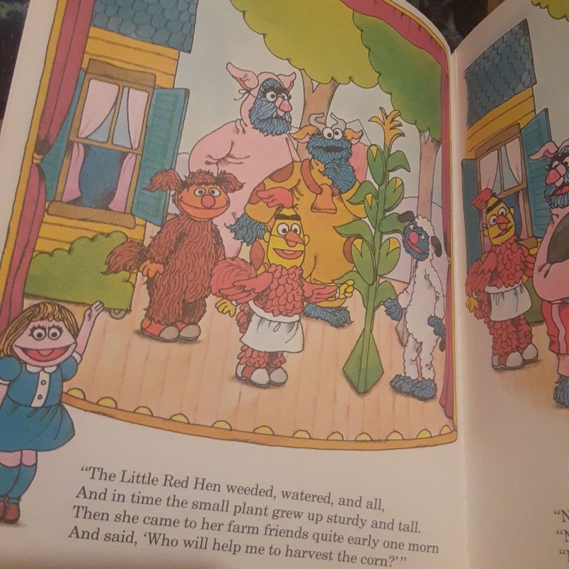 The Sesame Street Players Present the Little Red Hen by Emily Perl Kingsley