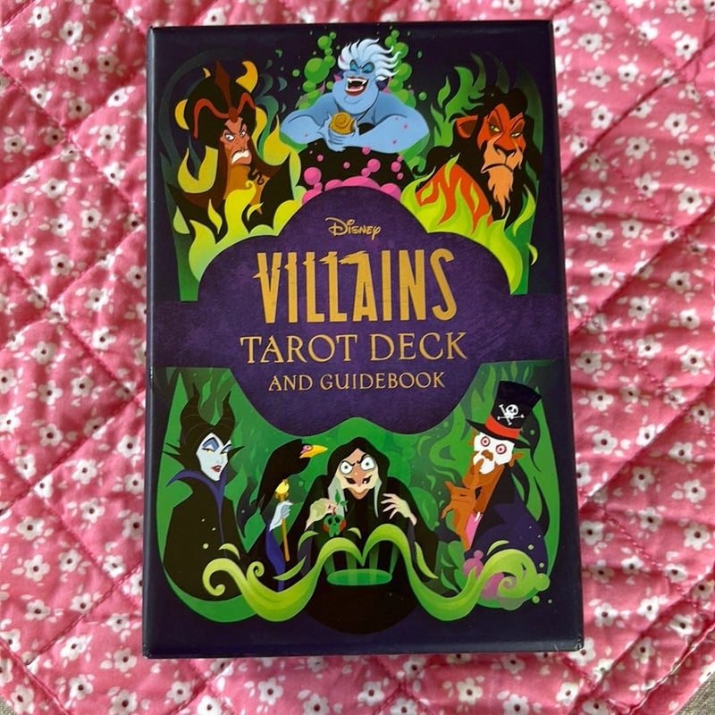 Disney Villains Tarot Deck and Guidebook | Movie Tarot Deck | Pop ...