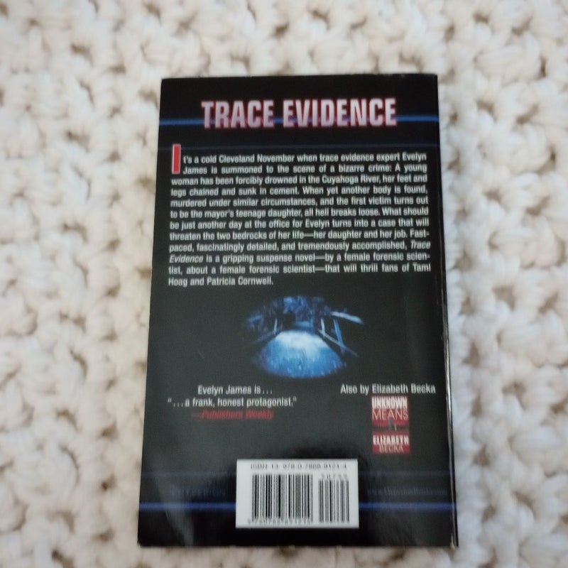 Trace Evidence by Elizabeth Becka