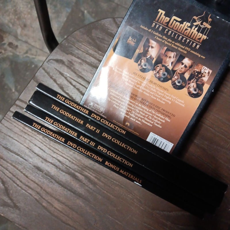 The Godfather DVD collection by Paramont, Hardcover | Pangobooks