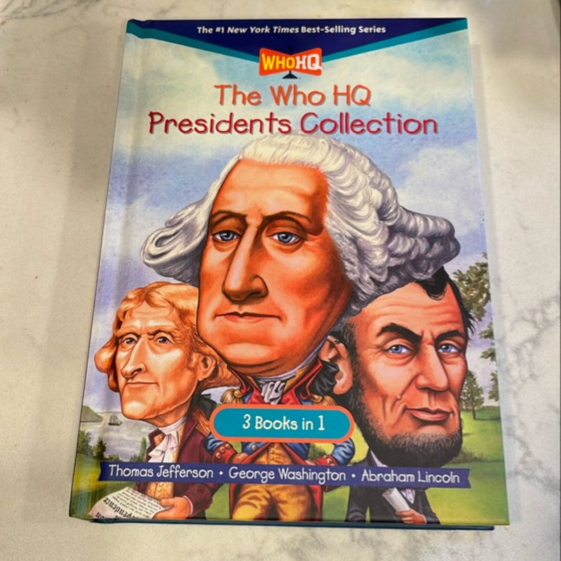 The Who HQ Presidents Collection 3 in 1 by Who HQ, Hardcover | Pangobooks