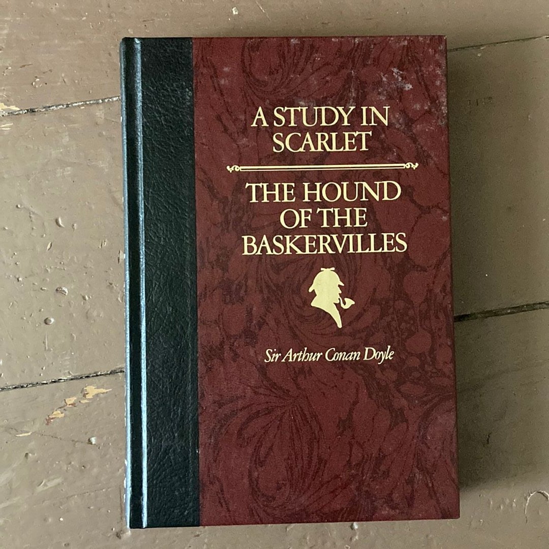 A Study In Scarlet / The Hound Of The Baskervilles by Sir Arthur Canon ...