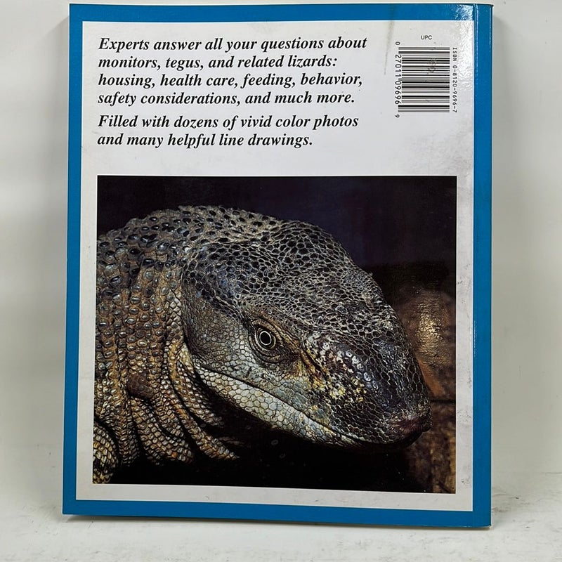 Monitors,tegus and related lizards by Barrons, Paperback | Pangobooks