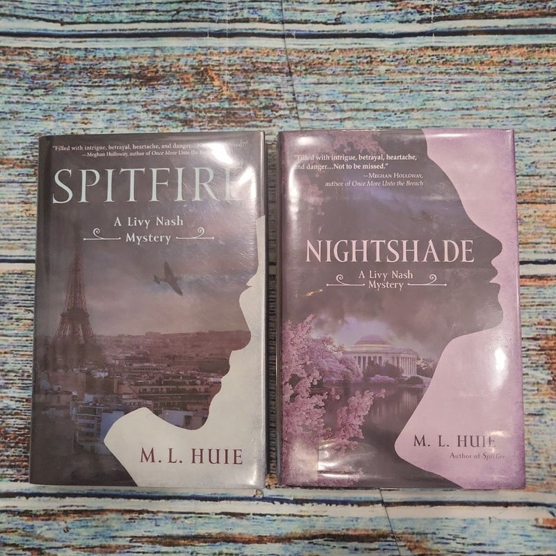 SpitFire & NightShade Book Bundle Duology by M.L. Huie, Hardcover ...