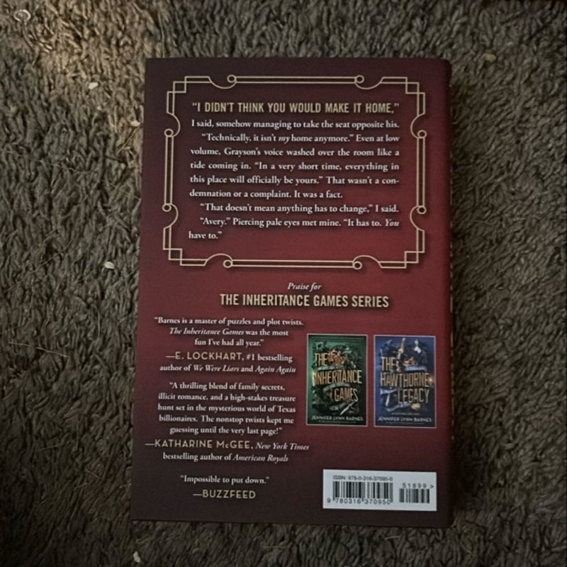 The Inheritance Games Collection by Jennifer Lynn Barnes, Hardcover ...