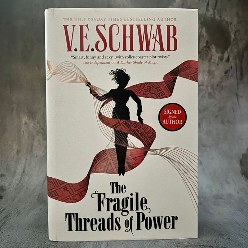 SIGNED The Fragile Threads of Power by V.E. Schwab, Hardcover | Pangobooks