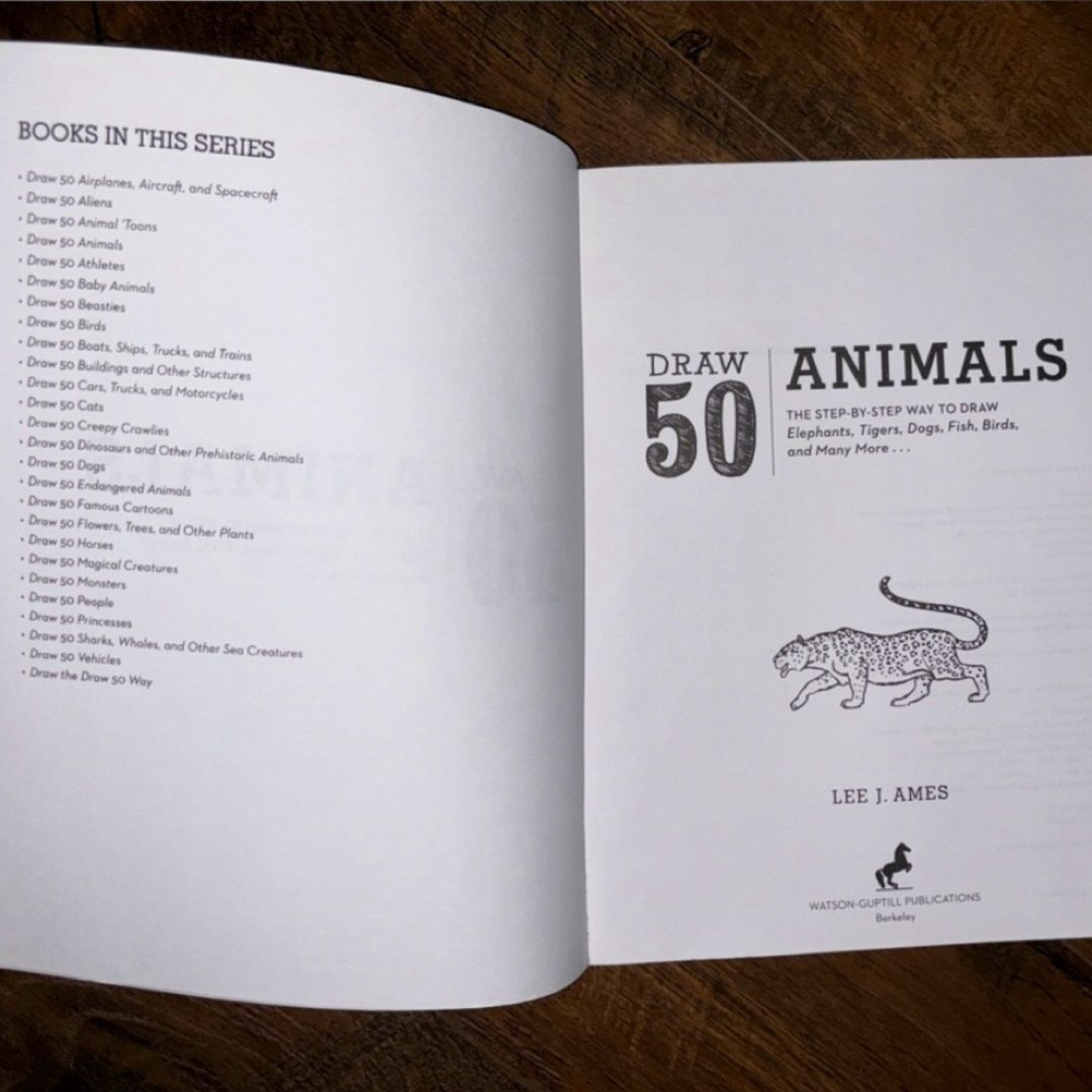 Draw 50 Animals by Lee J. Ames, Paperback | Pangobooks
