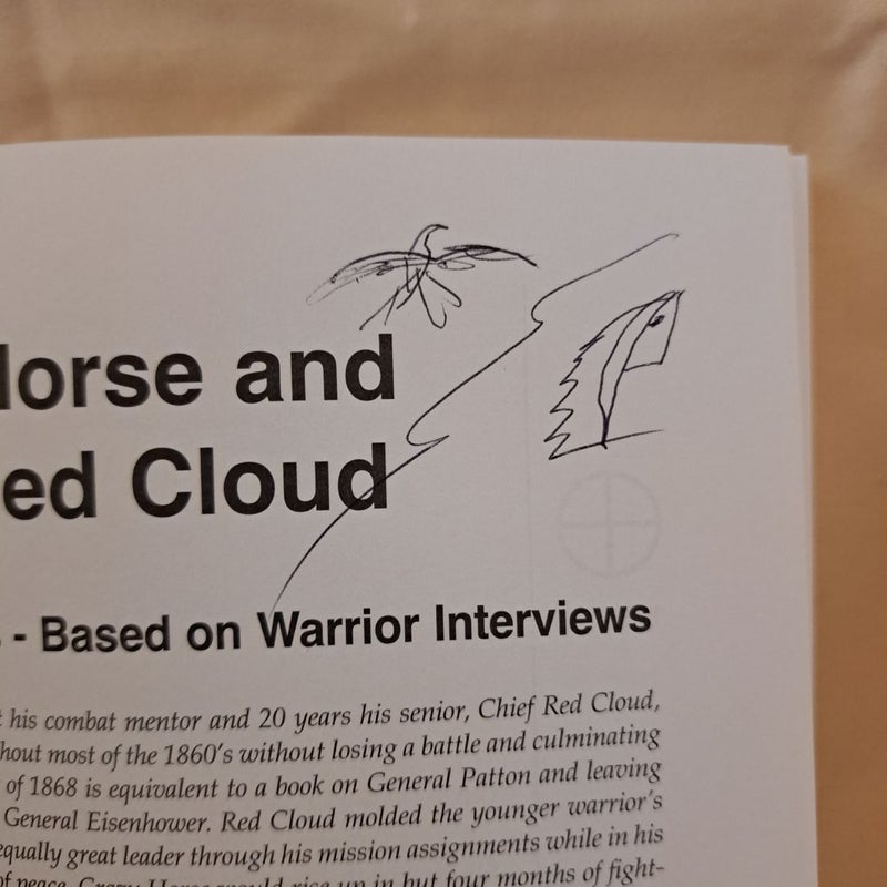 Crazy Horse and Chief Red Cloud SIGNED by Ed McGaa, Eagle Man ...