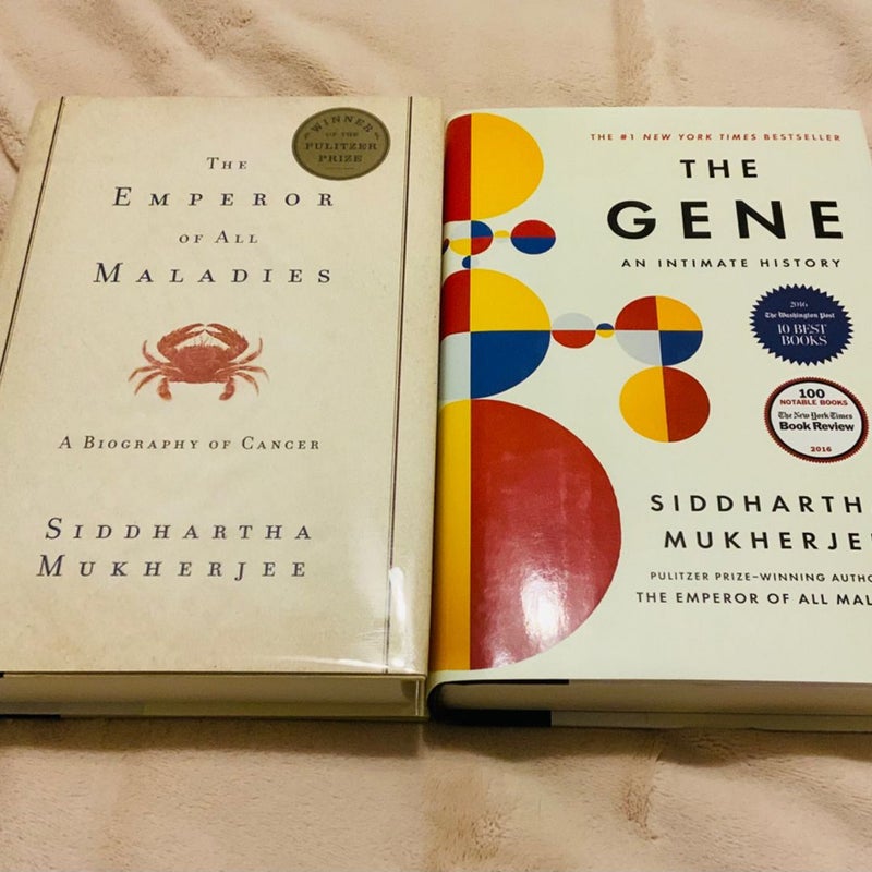 Biology Books Genetics, Cancer by Siddhartha Mukherjee, Hardcover ...