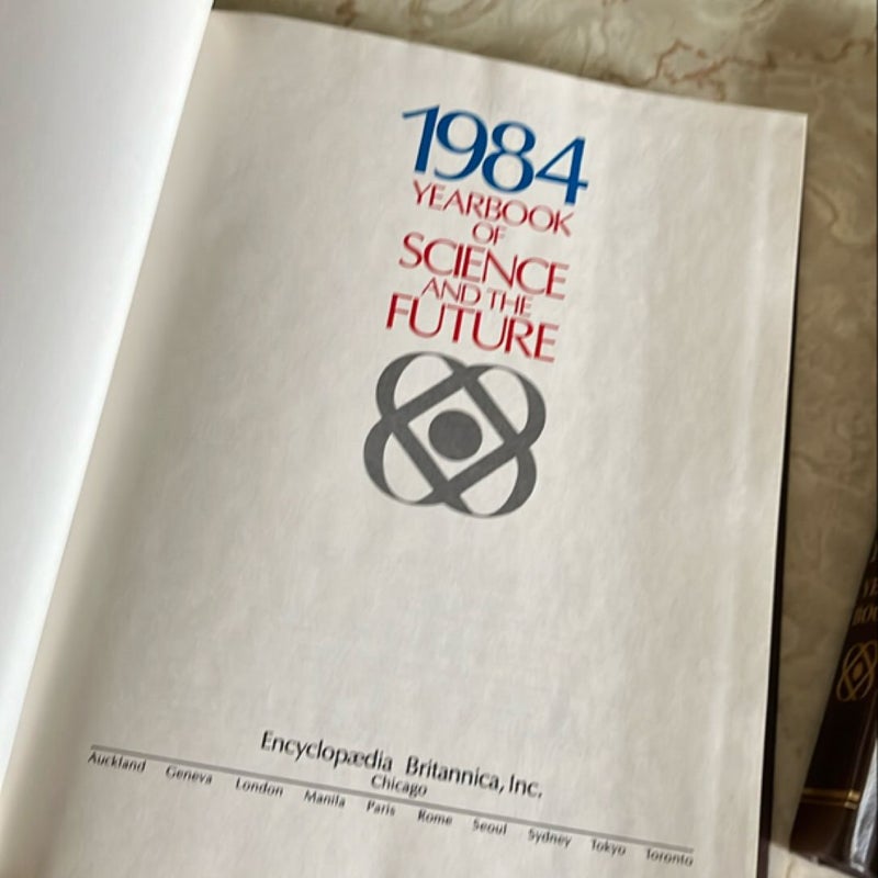 Science and the Future Yearbook bundle of 2 by Encyclopedia Brittanica ...