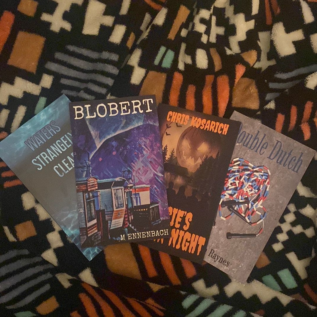 Books of Horror Indie author chap books (set of 4 & Signed) by M ...