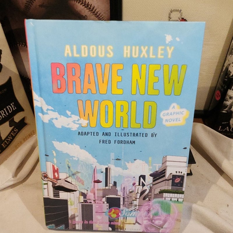 Brave New World: a Graphic Novel by Aldous Huxley, Hardcover | Pangobooks Brave New World: a Graphic Novel by Aldous Huxley, Hardcover | Pangobooks
