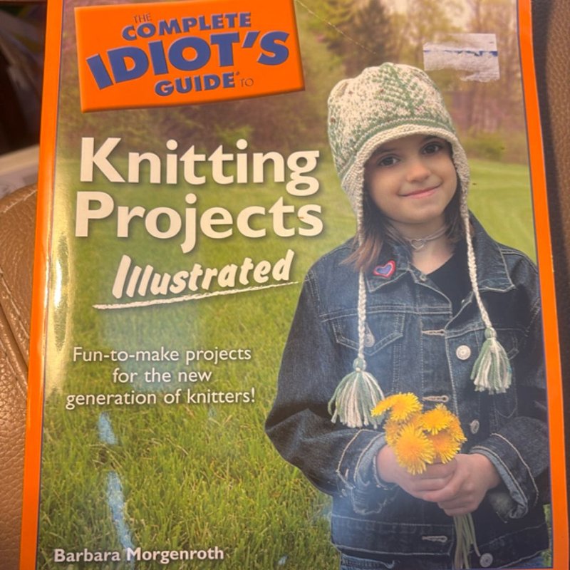 The Complete Idiot's Guide to Knitting Projects by Barbara Morganroth