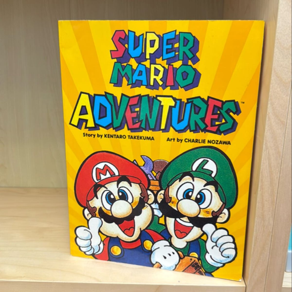 Super Mario Adventures by Kentaro Takekuma, Charlie Nozawa