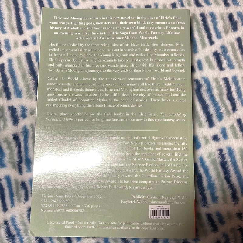 The Citadel of Forgotten Myths by Michael Moorcock