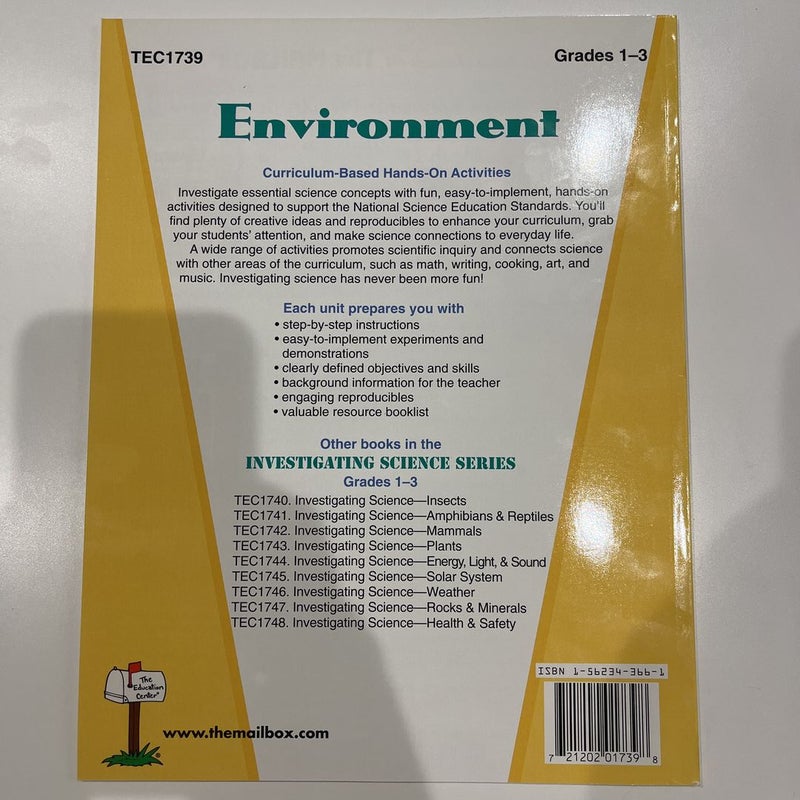 Investigating Science - Environment by Thad McLaurin