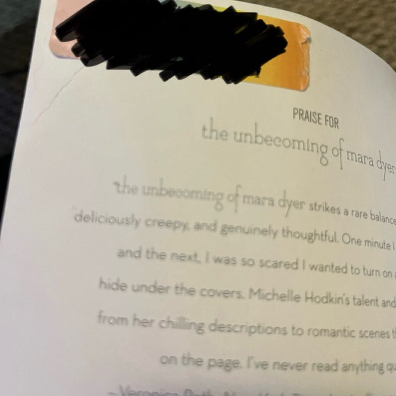 The Mara Dyer Trilogy by Michelle Hodkin