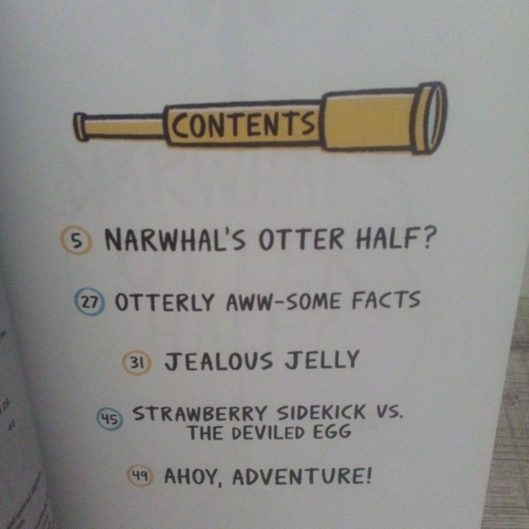 A Narwhal and Jelly Book: Narwhal's Otter Friend by Ben Clanton ...
