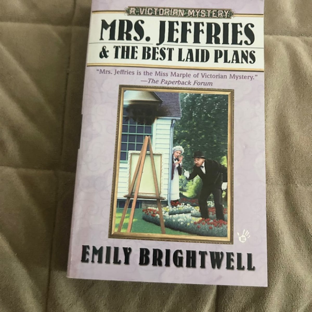 Mrs. Jeffries and the Best Laid Plans by Emily Brightwell