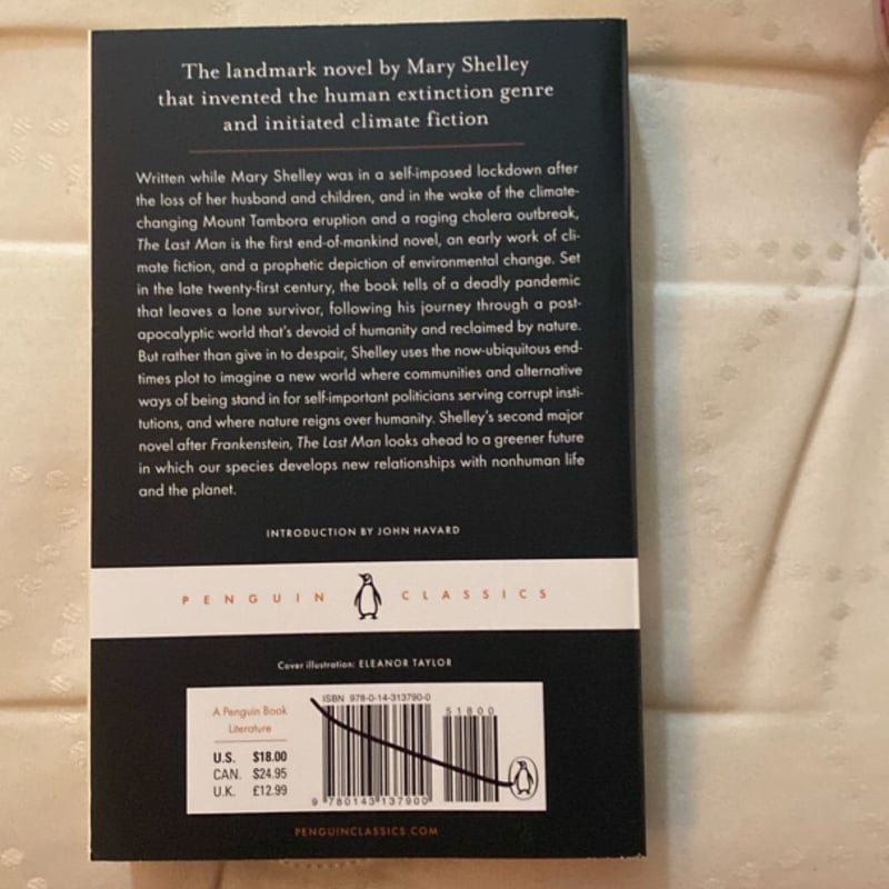 The Last Man by Mary Shelley, Rebecca Solnit, Paperback | Pangobooks