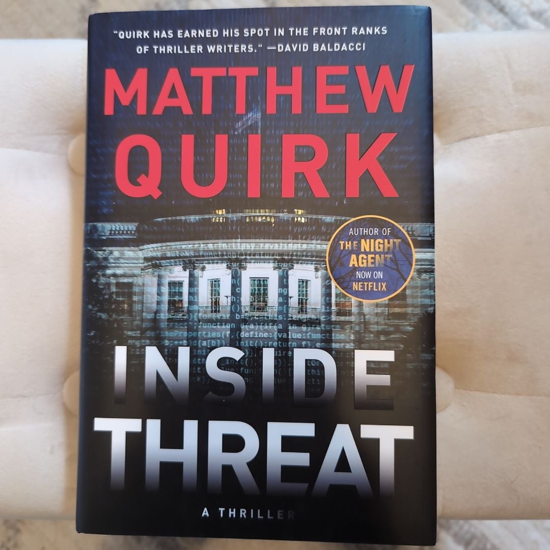Inside Threat by Matthew Quirk, Hardcover | Pangobooks