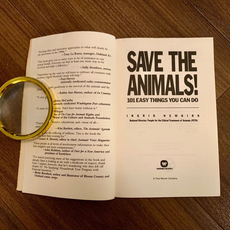 Save the Animals! by Ingrid Newkirk, Linda McCartney, Cleveland Amory