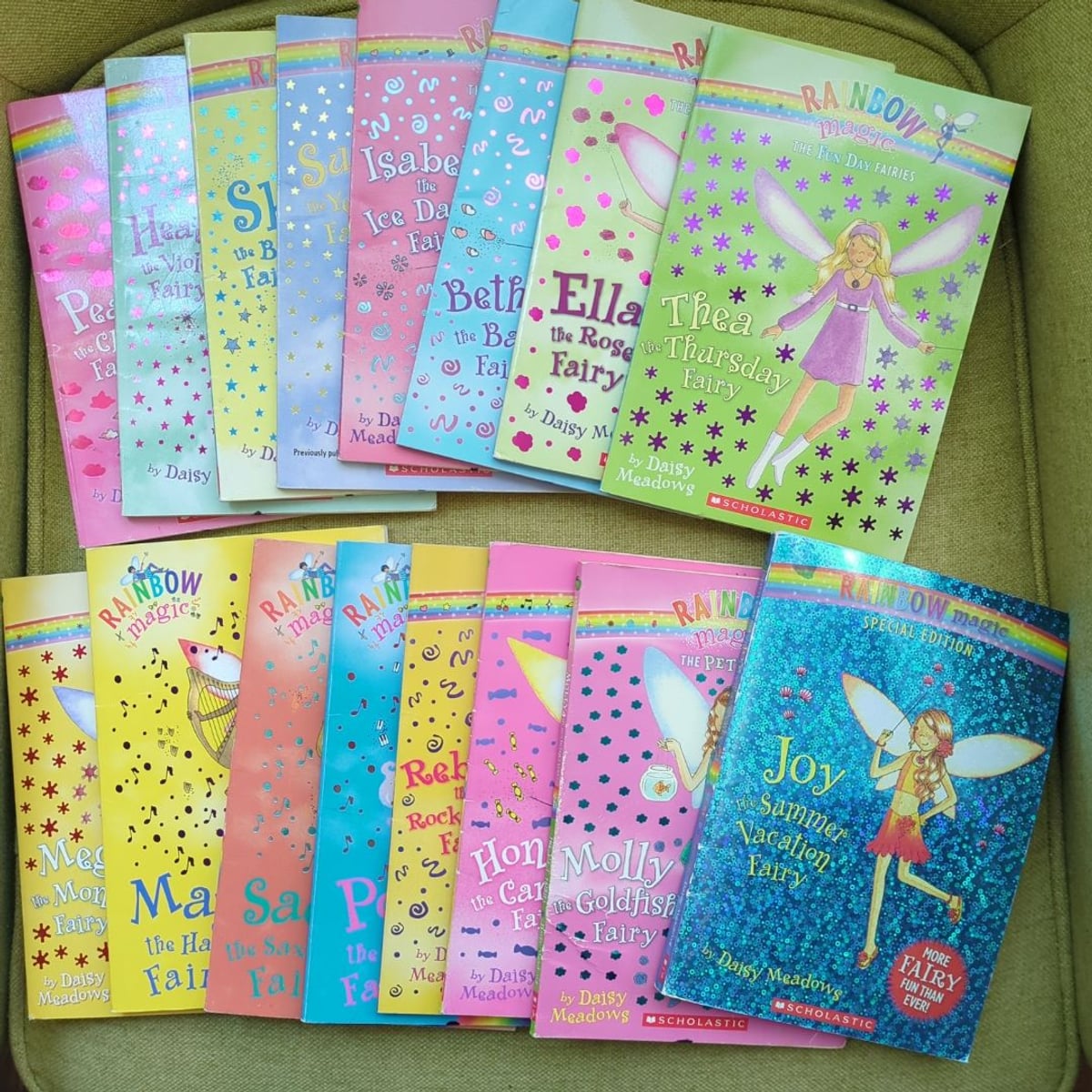 Joy the Summer Vacation Fairy by Daisy Meadows