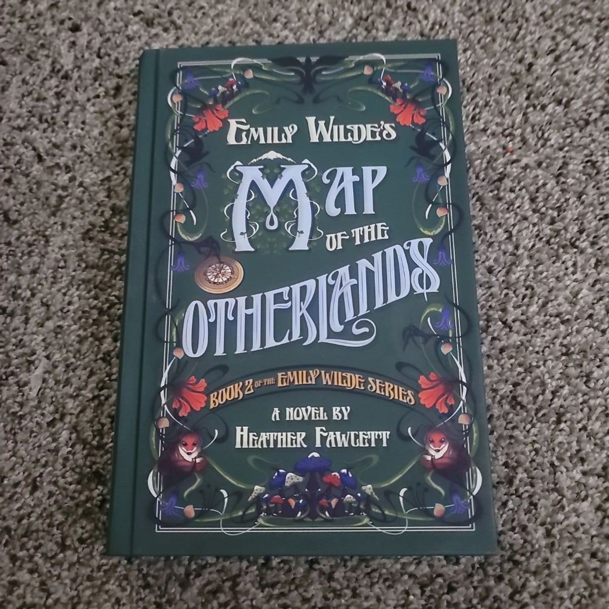 Emily Wilde's Map of the Otherlands by Heather Fawcett