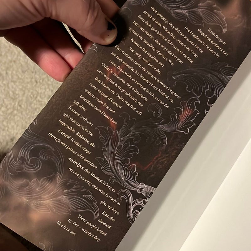 Carved Amidst the Shadows *signed*special edition* by MT Fontaine ...