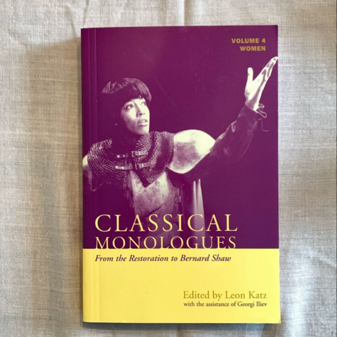 Classical Monologues: Women by Leon Katz