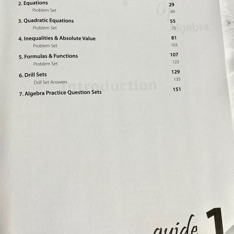 GRE Algebra Strategy Guide by Manhattan Prep, Paperback | Pangobooks GRE Algebra Strategy Guide by Manhattan Prep, Paperback | Pangobooks